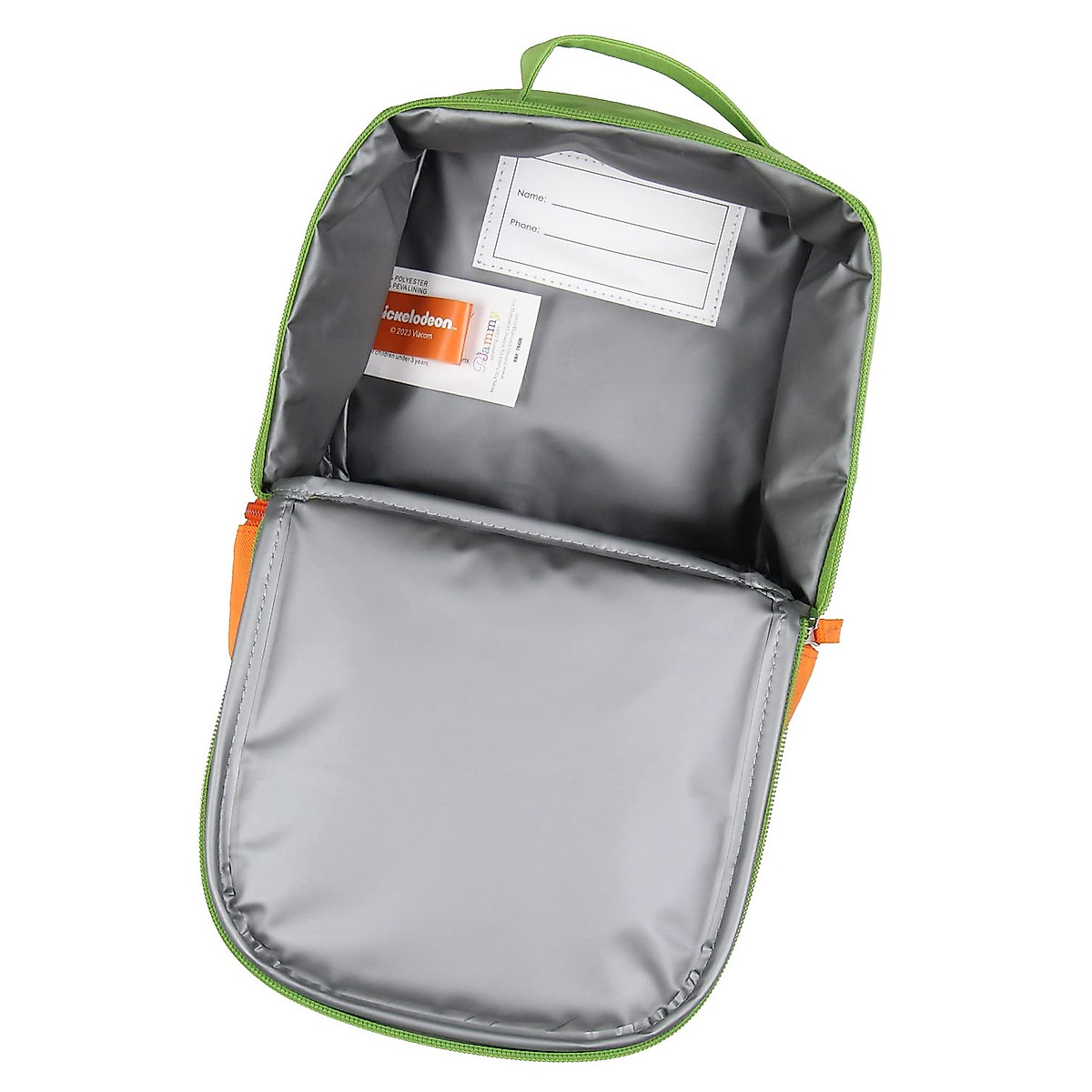 INTIMO Teenage Mutant Ninja Turtles TMNT All Turtles Dual Compartment Lunch Box (Michelangelo)