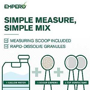 Empero Nutsedge Killer (1.33 oz) by Atticus (Compare to SedgeHammer) - Halosulfuron-Methyl 75% Turf Herbicide - Kills Nut Grass in Established Lawns, Ornamental Turfgrass, & Landscape Areas