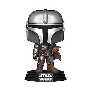 Funko Pop! Star Wars: The Book of Boba Fett - The Mandalorian with Pouch