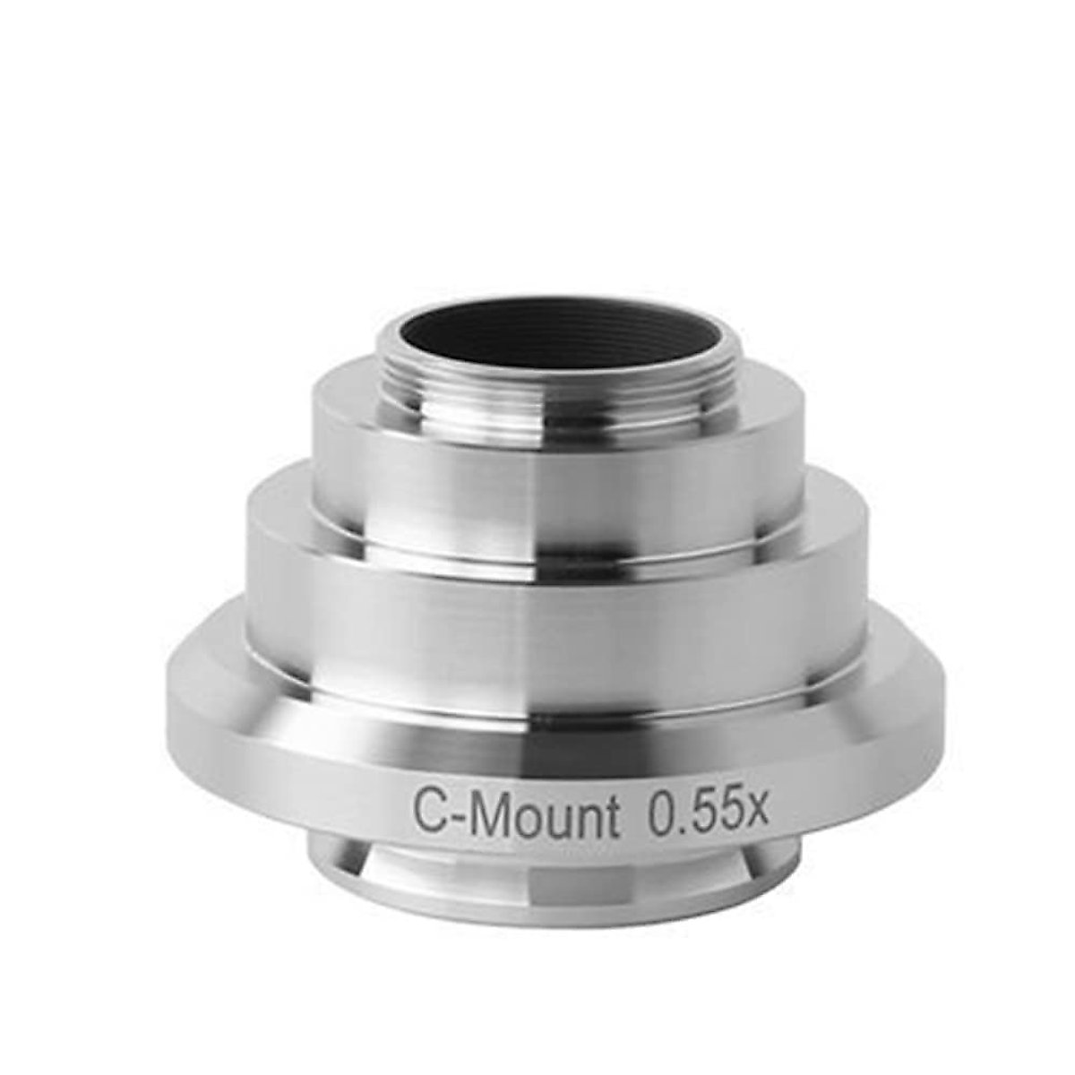 Microscope Accessories Kit for Adult 0.35X 0.55X 1X Standard Reduction Relay Lens Microscope Camera C-Mount Adapter for Trinocular Microscope Accessory (Size : 0.55X)