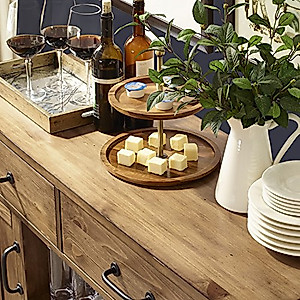 Crosley Furniture Roots Sideboard, Natural