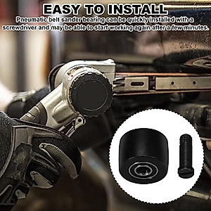 VIDABTE 3037PAR Pneumatic Belt Sander Bearing 3037 Pulley Assembly Fits for Astro Pneumatic Tool - Steel - Inc 1,2,3,61-2 Pcs