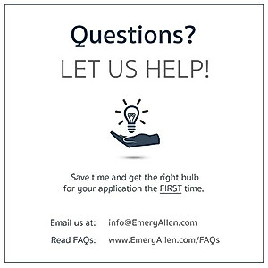 Emery Allen EA-Fest-1.0W-309F RoHS Compliant Dimmable Festoon Base LED Light Bulb, AOLP Lighting Award, 12V-1Watt (5W Equivalent) 100 Lumens, 3000K, 1 Pcs