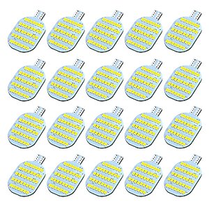 ACOHUIKE Super Bright T10 921 922 912 LED Bulbs for 12V RV Ceiling Dome Light RV Indoor Lights Camper Trailer Motorhome Marine Boat Dome Interior Light (Pack of 20, White)