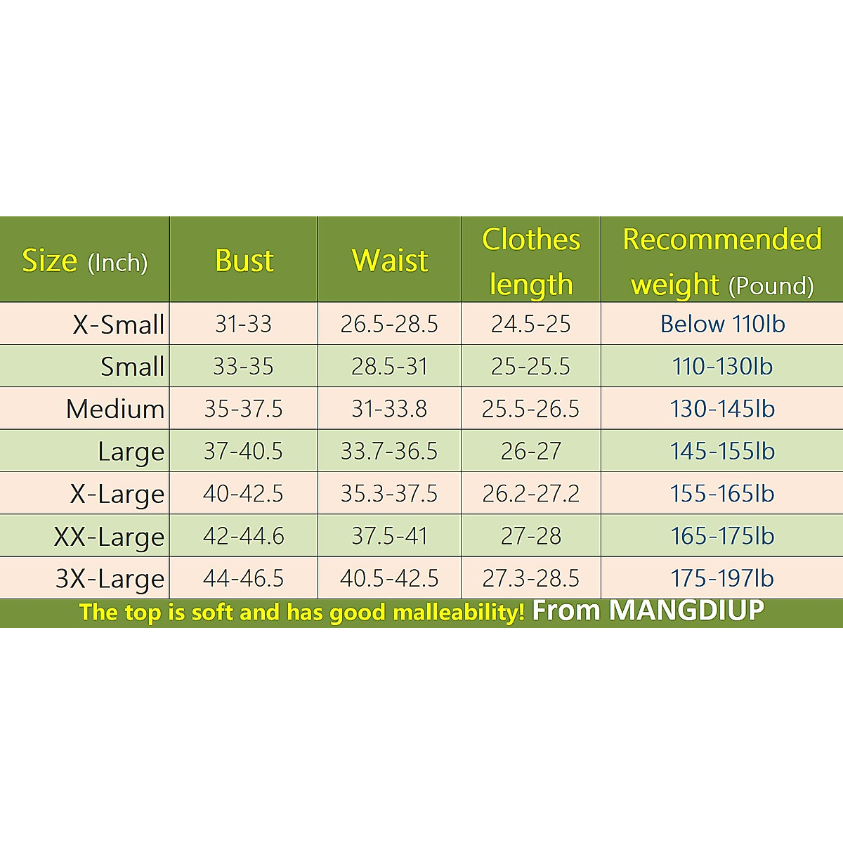 MANGDIUP Women's Mock Turtleneck Long Sleeve Pullover Tops Slim Fit Basic T-Shirts (White, Medium)