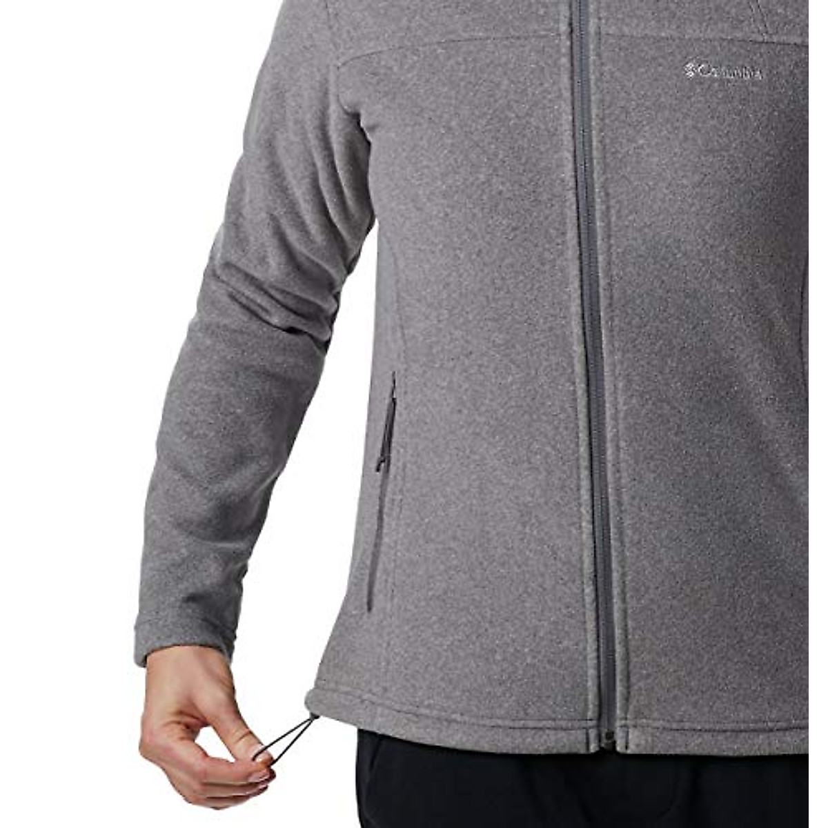 Columbia Women's Fast Trek II Jacket, City Grey Heather, Large