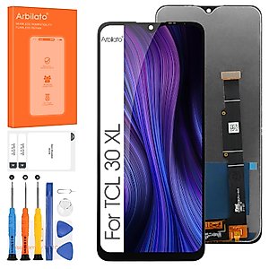 for TCL 30 XL Screen Replacement for TCL 30 XL 6.82" T671G T701DL LCD Display Touch Digitizer Assembly with Tools