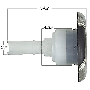 Hot Tub Compatible with Marquis Spas Jet Graphite Gray 23435-012-700