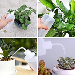 SUPERLELE 1000ml Safety Wash Bottle, Plastic Squeeze Bottles, Lab Squirt Tattoo Bottle, LDPE, with Narrow Mouth and Scale Labels (33oz x 3 Bottle)