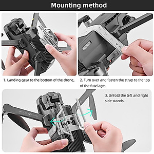 for Holy Stone HS720G Drone Detachable Landing Gear Drone Extension Protector Increased Bracket Quick Release Drone Accessories