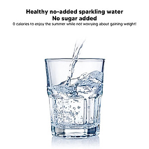 MAVIS LAVEN Soda Maker Machine Homemade Soda Fizzy Water Machine Manual Sparkling Water Machine, Soda Maker Machine,Easy to Use,Sparkling Water Hand Machine