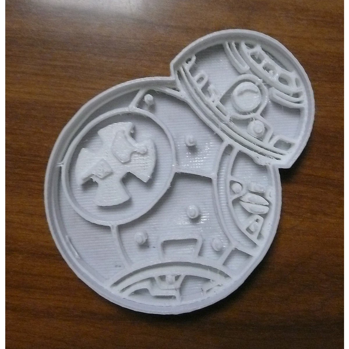 INSPIRED BY BB8 STAR WARS MOVIE THEME ROBOT DROID CHARACTER COOKIE CUTTER MADE IN USA PR462