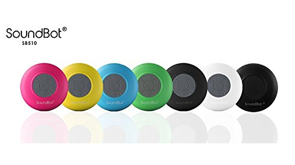 Soundbot SB510 HD Bluetooth Shower Speaker - Waterproof