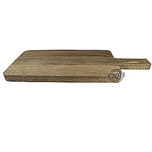 Wood Cutting Board for Kitchen Butcher Block, Meat, Cheese Vegetables, Fruits,with Grip Handle