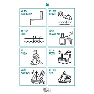 WETCAT Turkish Beach Towel Oversized 38x71 100% Cotton Sand Free Quick Dry Towel Extra Large Turkish Towel Light Travel Towel for Adults Beach Gifts Beach Accessories - Aqua