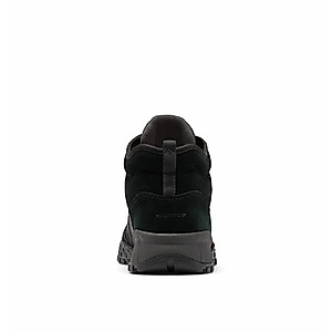 Columbia Men's Fairbanks Mid Hiking Shoe, Black/Shark, 10