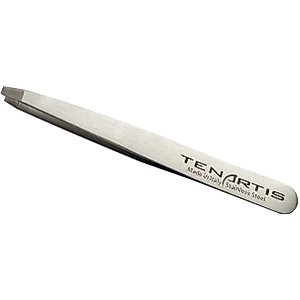 Straight Hair Tweezers Stainless Steel - Tenartis Made in Italy by Tenartis