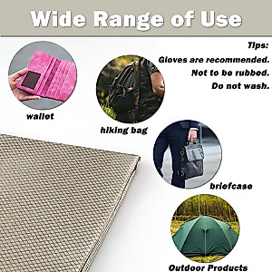 Faraday Fabric, Faraday Cloth,Faraday Fabric Kit 43.3in x 39.4in Fabric with 32.8ft of Faraday Tape Copper Nickel Faraday Fabric for DIY Faraday Cages,Faraday Boxes,for WiFi, GPS