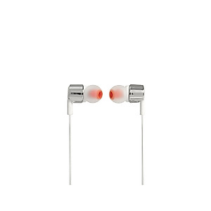 JBL T210 Pure Bass in-Ear Headphones with Microphone - White