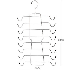 Magicool Cami Hanger Space Saving Hangers Closet Organizer for Tank Top, Cami, Bra, Pajamas, Strappy Dress,Bathing Suit