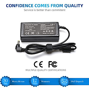 65W Charger Fit for JBL Xtreme 2 Boombox 2 Extreme 2 Xtreme 2; JBL Xtreme 2 Special Edition Charger 19V Power Adapter for JBL Xtreme Portable Wireless Bluetooth Speaker (Black, Blue, Red)