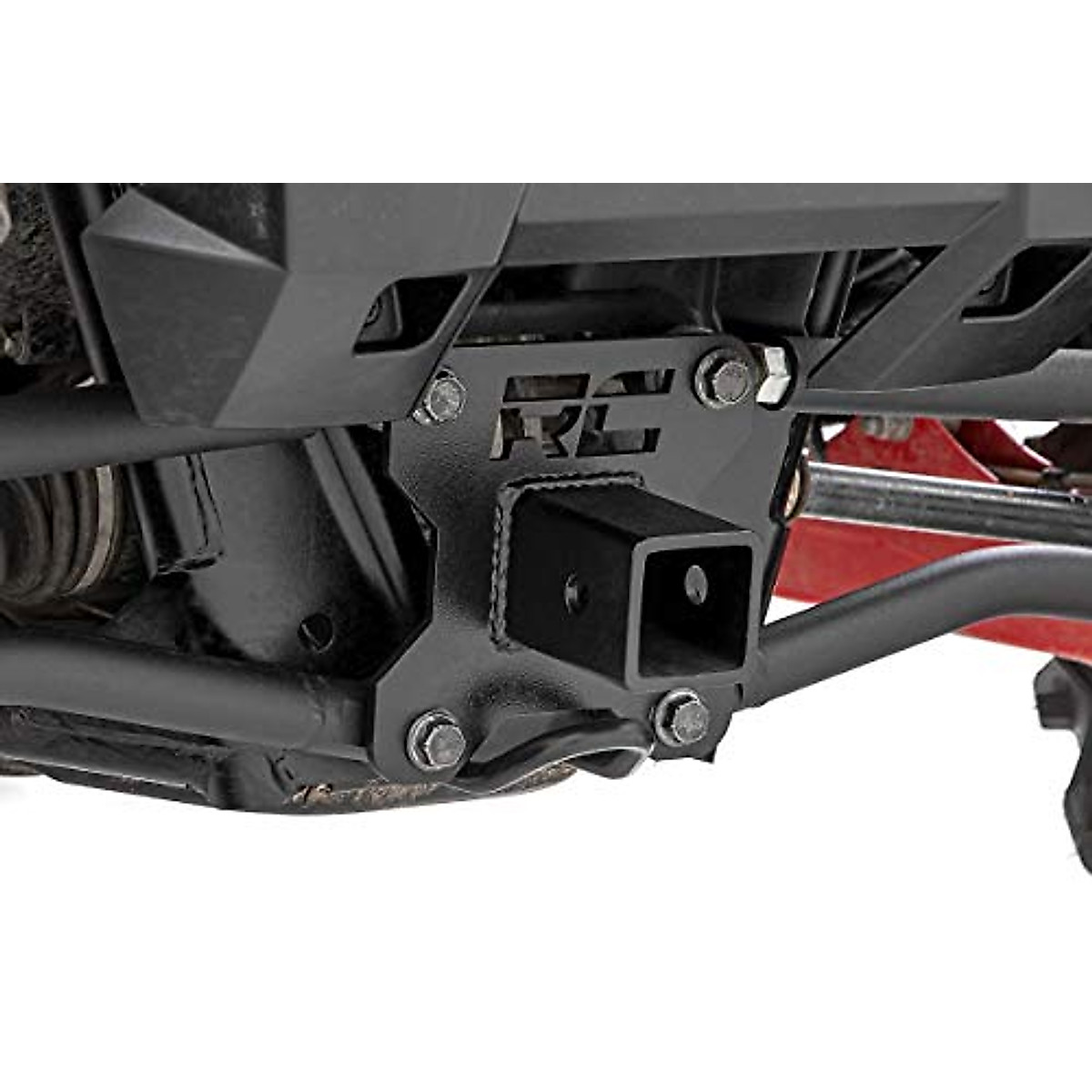 Rough Country UTV Receiver Hitch for 2014-2022 Polaris RZR XP 1000 - 93039, Black, 2"