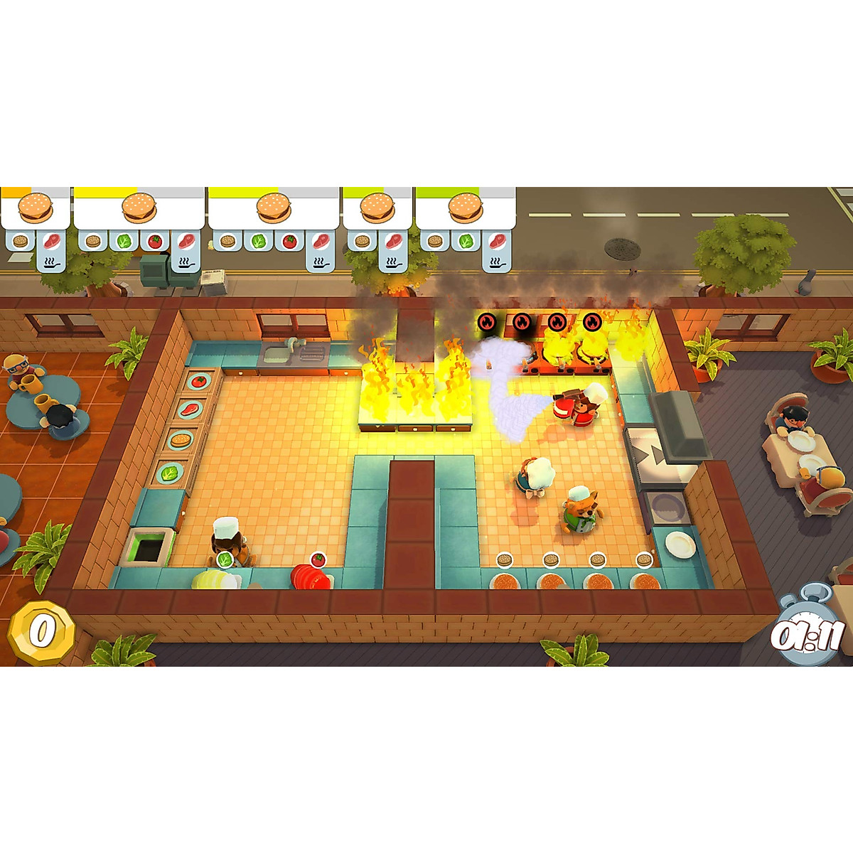 Overcooked! + Overcooked! 2 (Nintendo Switch)