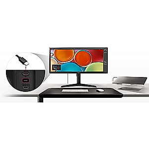 LG 32UP550N-W 32" UHD HDR Monitor with USB Type-C Bundle with Deco Gear Wired Gaming Mouse and Deco Gear Large Extended Pro Gaming Mouse Pad