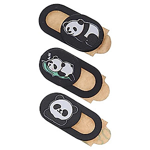 SOLUSTRE Computer Camera 6pcs Animal Tablet Patch Computer Cartoon Universal Pattern Webcam Protector Cell Laptop Lenses Camera Style Privacy Sticker Men Accessories Cover for Blocker Computer Laptop