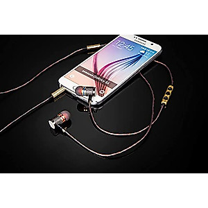 Betron YSM1000 in Ear Headphones Wired Earphones with Mic Microphone Volume Control Stereo Ear Buds Deep Bass Case 3.5mm Jack