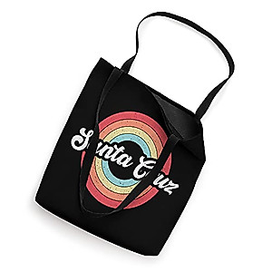 Vintage California Santa Cruz Beach Retro Tote Bag