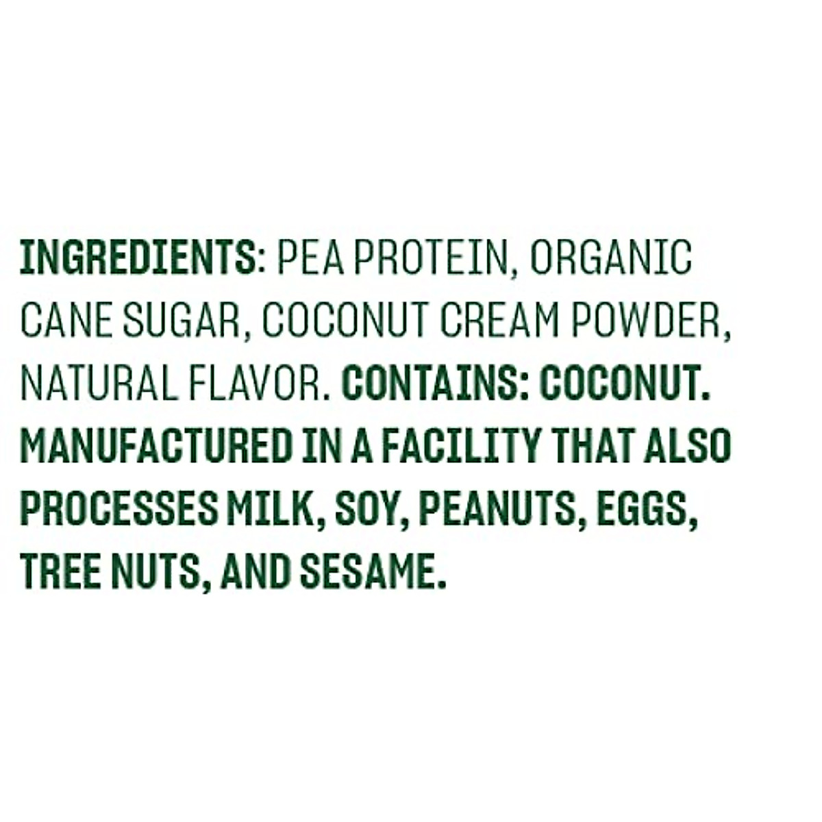 Vega Protein Made Simple Protein Powder, Vanilla - Stevia Free, Vegan, Plant Based, Healthy, Gluten Free, Pea Protein for Women and Men, 9.2 oz (Packaging May Vary)