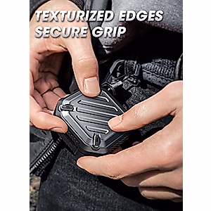 SUPCASE Unicorn Beetle Pro Case for Galaxy Buds 2 Pro / Galaxy Buds 2 / Galaxy Buds Pro / Galaxy Buds Live, Full-Body Rugged Protective Case with Carabiner (Black)