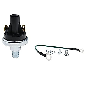 DVPARTS 5PSI Oil Pressure Switch Kit 0D9235BSRV 0D9235 for Generac Craftsman Generator