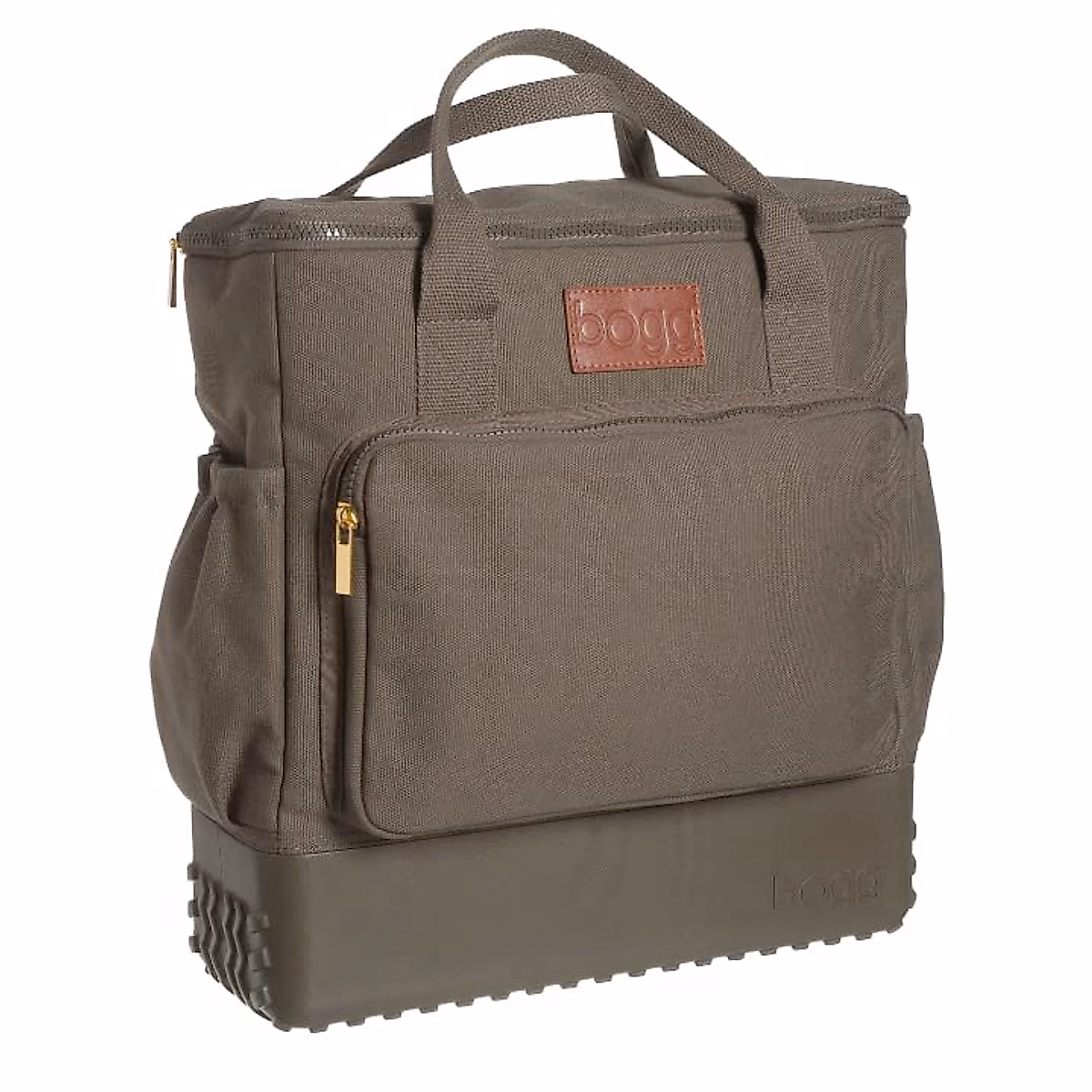 BOGG BAG Travel Canvas Backpack - Durable Sturdy Bag With High Capacity For Men or Women - 14x15x5 - Tip Proof Tote Backpack With Pockets for the Beach, Boat, Pool, Sports And More - I Olive You