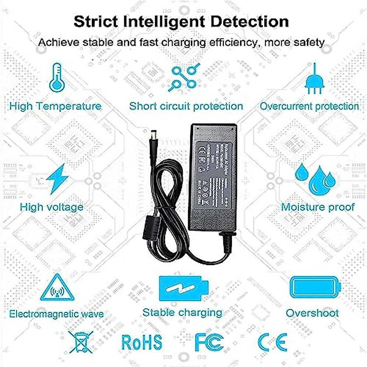 GIZMAC AC Adapter for VIZIO VHT510 Home Theater Soundbar Wireless Subwoofer Power Cord