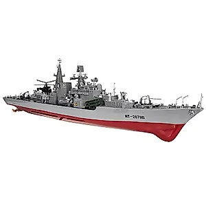POCO DIVO Smasher Destroyer Navy Battleship RC Warship Missile Battle Cruiser 1/275 Military Model 31" Frigate Marine Boat