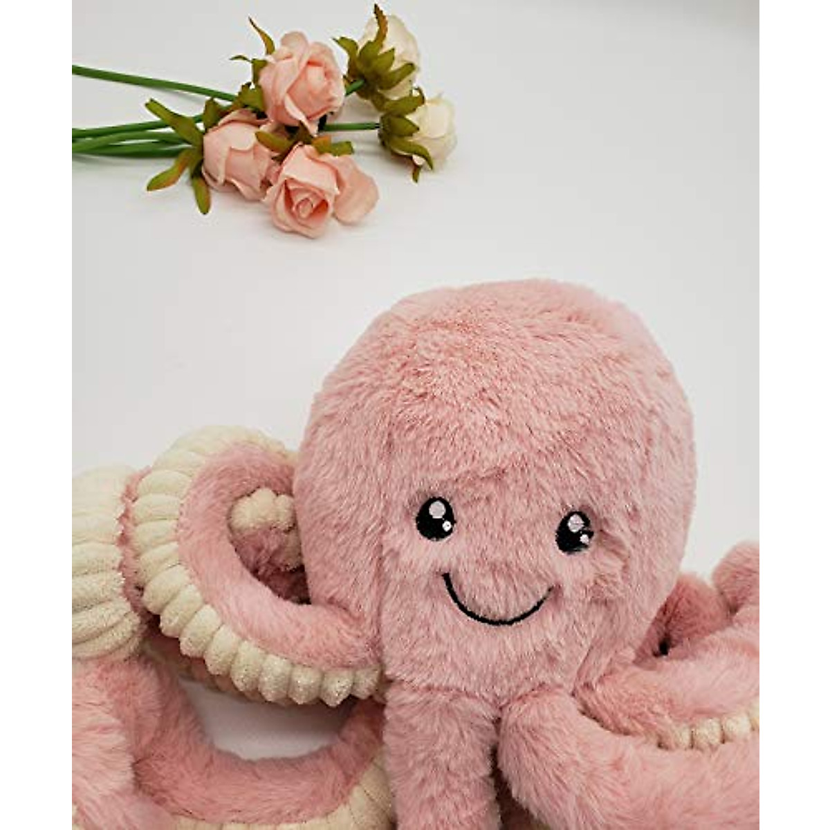 My Super Star Octopus Stuffed Animals Plush Toys for Kids Girls Boys Friends Family Birthday Xmas Gift Present Sea Critters (Pink, Medium (15.7''))