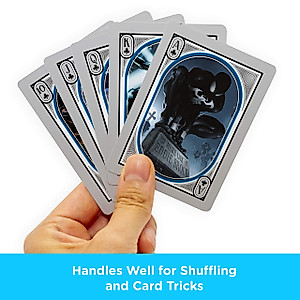 AQUARIUS Marvel Spider-Man Playing Cards - Spiderman Themed Deck of Cards for Your Favorite Card Games - Officially Licensed Marvel Comics Merchandise & Collectibles - Poker Size