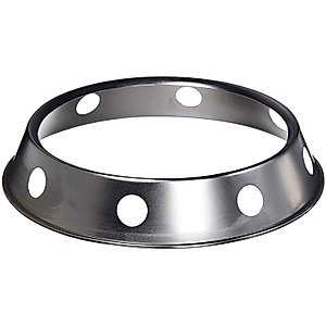 Universal Wok Support Rack Stand Wok Ring/Metallic Round Bottom Universal Size for Stove Fry Pans