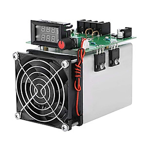 Electronic Load Tester, DC12V 0-20A 250W Battery Capacity Current Tester Discharge Monitor Module for Testing Discharge Board Burn-in Module