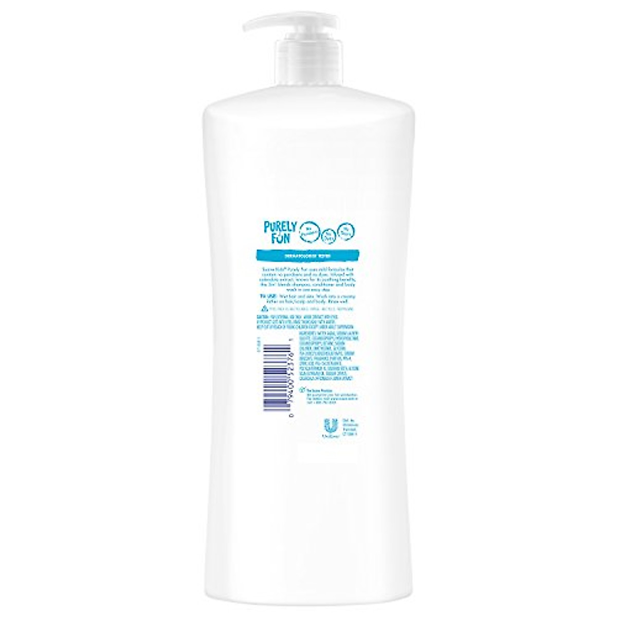 Suave Kids Purely Fun Shampoo Conditioner Body Wash, 3 in 1, 28 oz ( Packaging may Vary )