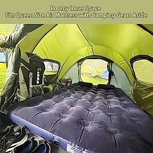 Night Cat Pop-up Camping Tent: 2 Person Tent Waterproof Instant Easy Setup Family Tent