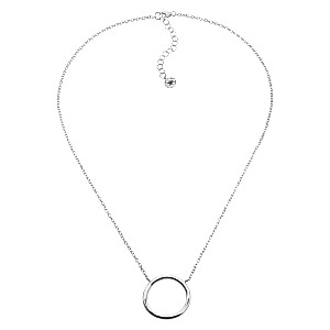 Silpada 'Karma' Open Circle Necklace in Sterling Silver, 18" + 2"