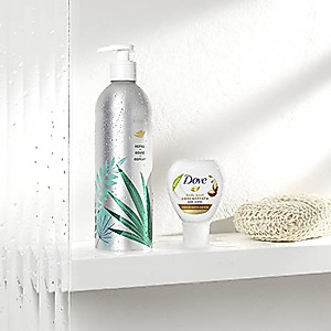 Dove Body Wash Concentrate Refill For Instantly Soft Skin Shea & Warm Vanilla Refill For Use Reusable Bottle 4 Fl Oz (Makes 16 Fl Oz) 4 Pack