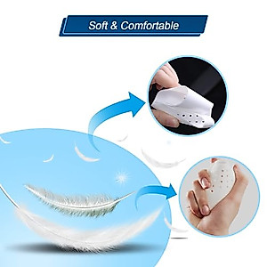 IRRIDF 2 Pair Shoe Protector for Sneakers - Air Force 1, Jordans, Dunks oe Box Decreaser Anti-wrinkle Shoes Creases