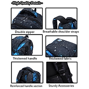 Girls Boys Kids Backpack for Preschool Kindergarten Elementary School Backpack for Girls Boys Kids Lightweight and Multi functional carry on Backpack 18inch Gaxaly 04