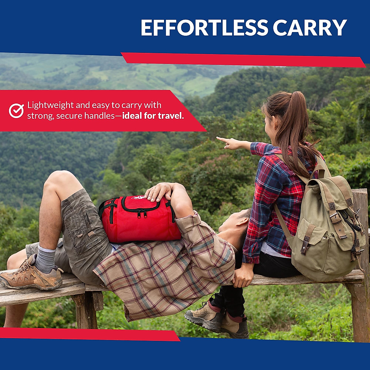 Dixie EMS Dixigear Empty First Responder II Bag 10.5" x 5" x 8" - Red