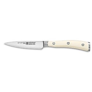 Wusthof Wüsthof, Classic Ikon Paring Knife 9cm Creme, 3-1/2-Inch, Off-White