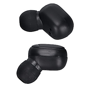 Noise Reduction Earbuds, Wireless Earbuds LED Display Bluetooth 5.1 Earphones with Charging Box and Different Sizes of Earplugs for Sports Driving Traveling Housework